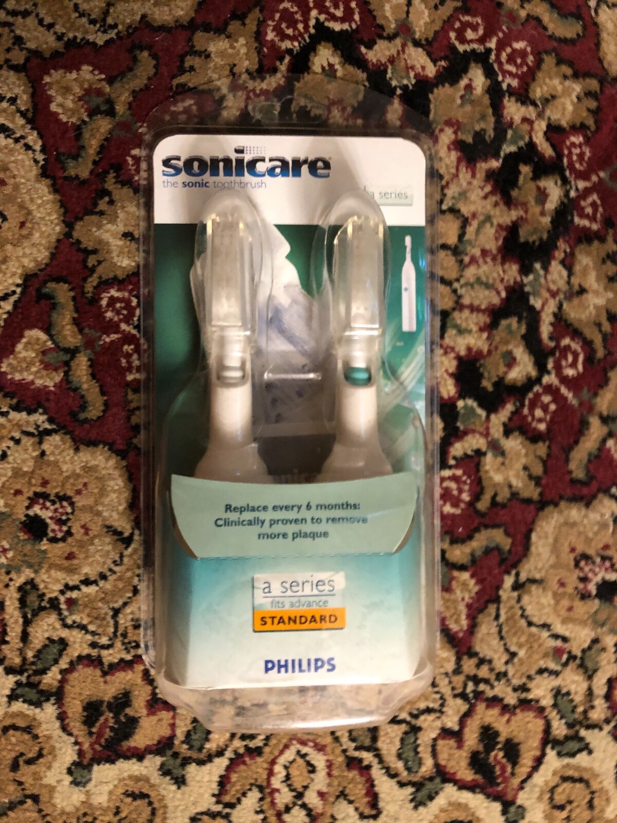 New Philips Sonicare A Series Advance Replacement Toothbrush Heads ...