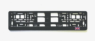 European License Number Plate Frame Holder Surround flag of United ...