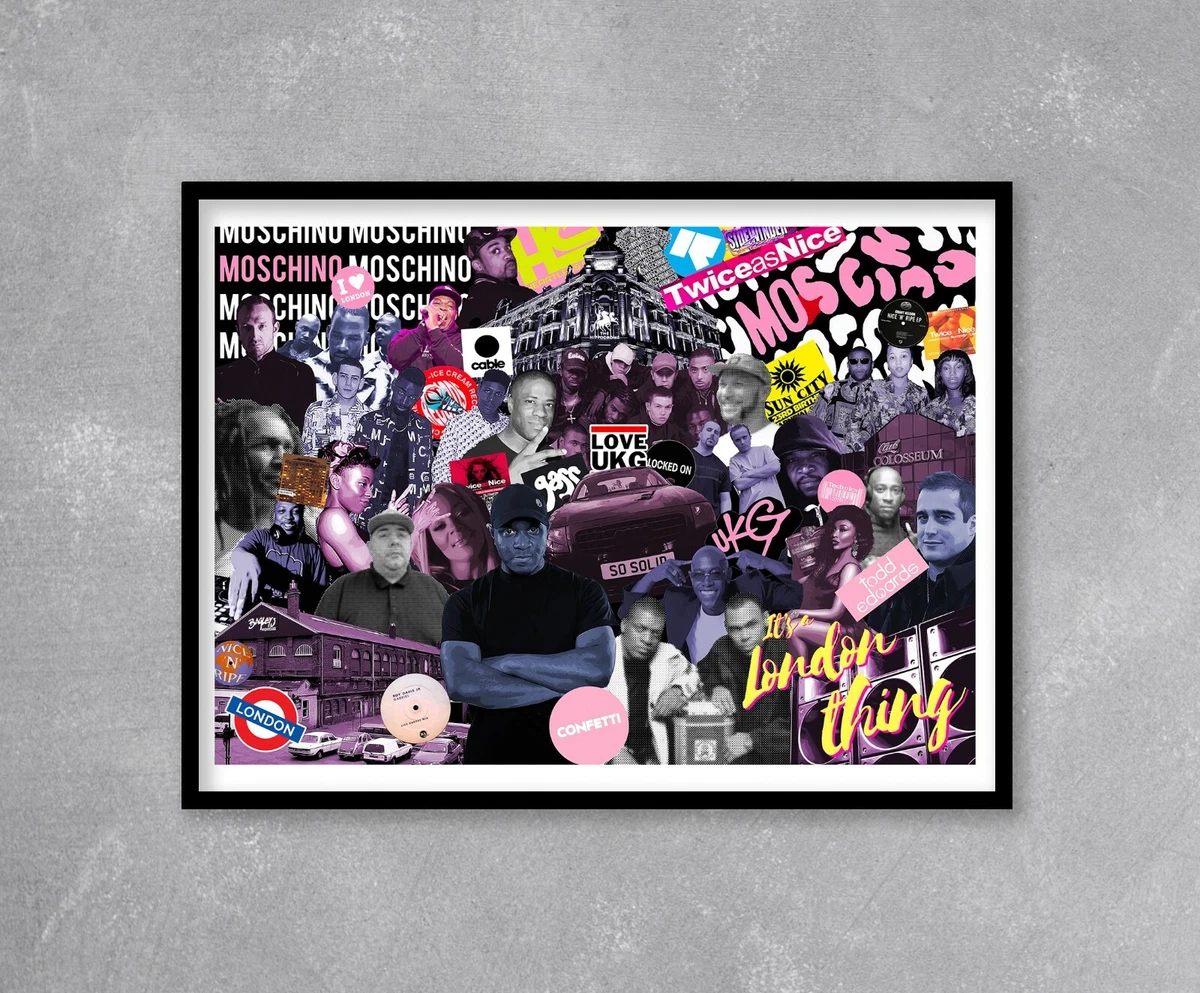 Pop Art Collage Poster