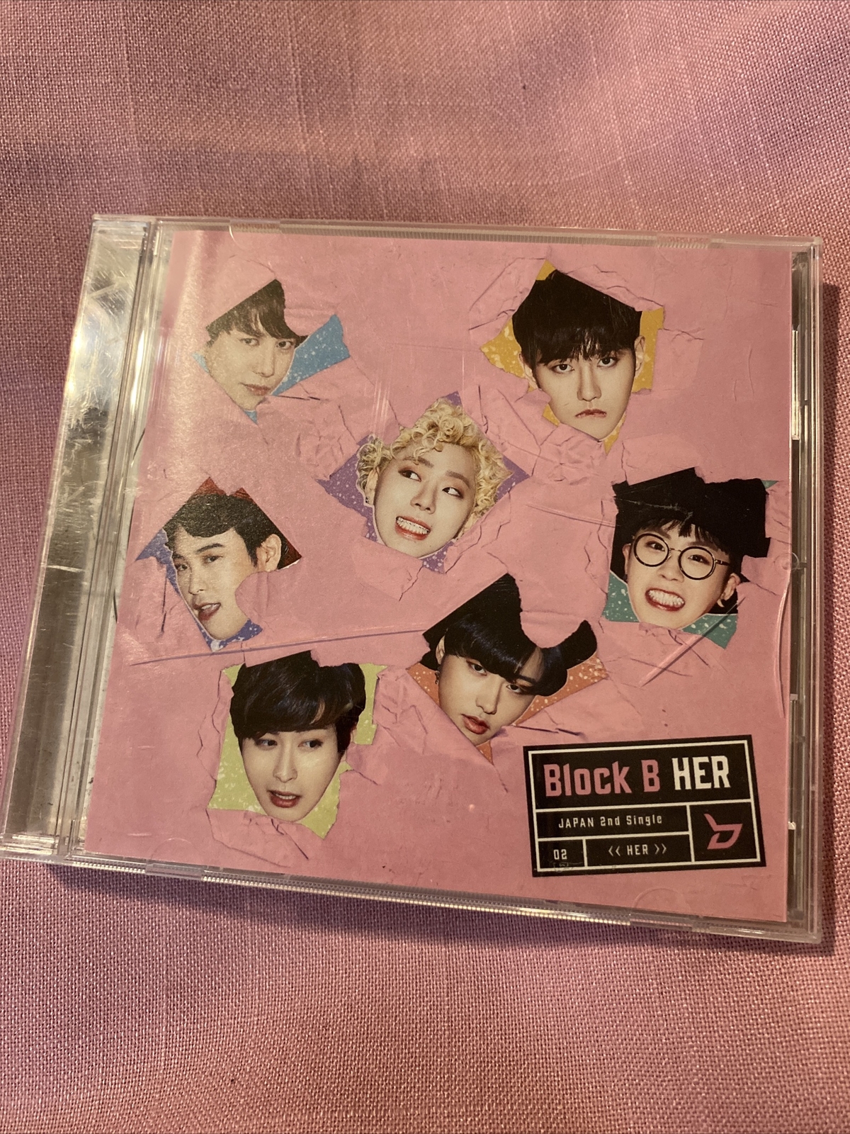 Block B HER 2nd Japanese Single Album CD (EF) | eBay