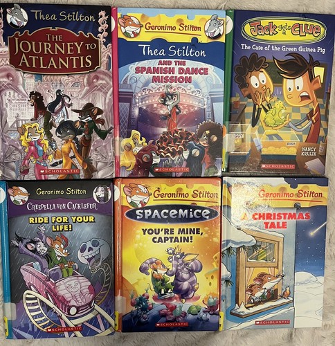 GERONIMO STILTON , Thea Stilton , Nancy Krulik- 6 CHILDREN'S CHAPTER ...