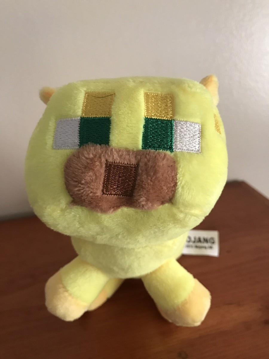 Gato Ocelote Minecraft Minecraft Plush | Orange Ocelot Cat