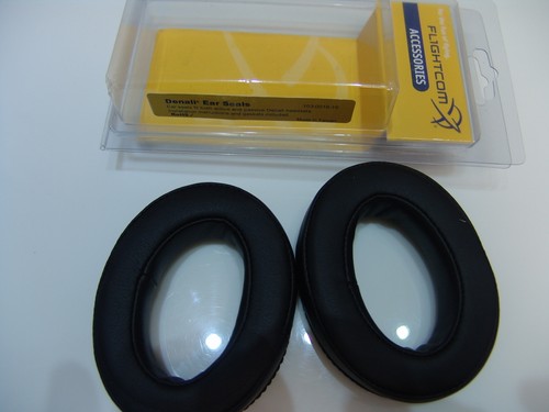 Genuine Flightcom Aviation Ear Pads for Denali Headsets, p/n 103-0019 ...