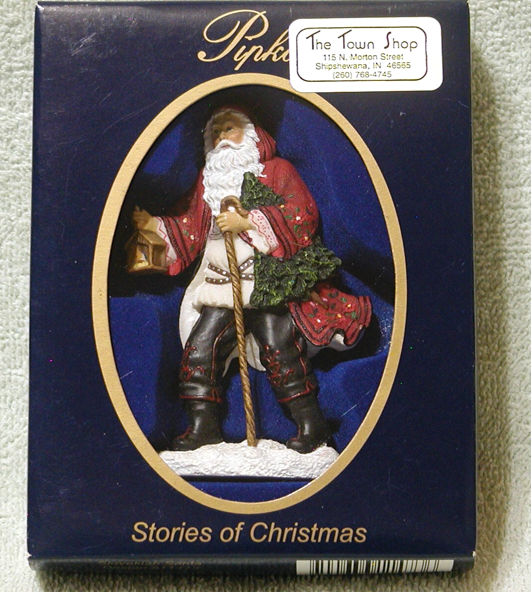 Pipka Stories of Christmas Ornament Slovakian Santa 11473 | eBay