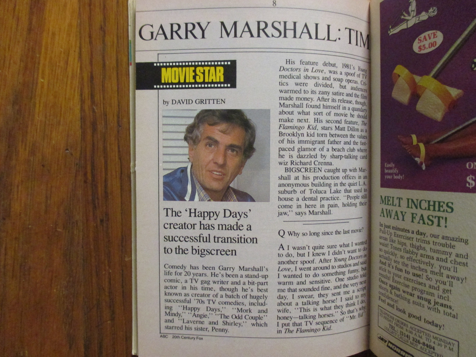Jan. 12, 1985 TV Guide(LINDA GRAY/MICHAEL LANDON/GARRY MARSHALL ...