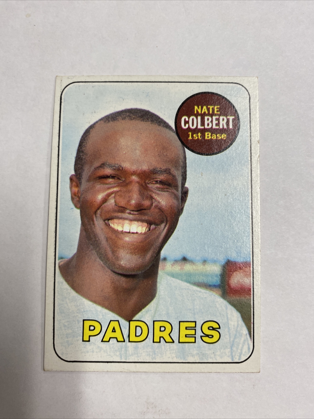 1969 Topps Baseball Nate Colbert San Diego Padres Card #408 | eBay