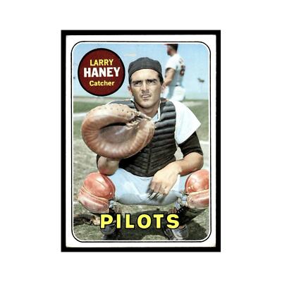 1969 Topps Larry Haney Seattle Pilots #209 | eBay