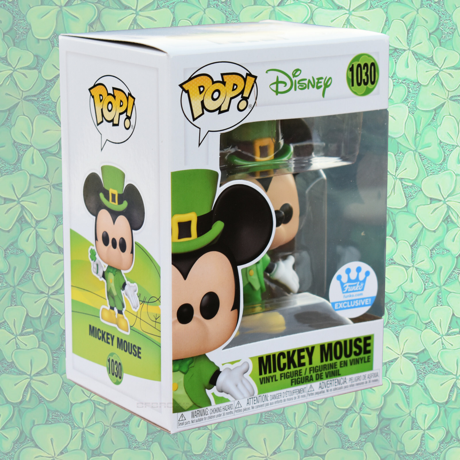 2021 Funko POP! Disney #1030 MICKEY MOUSE (Lucky) Funko Shop Exclusive