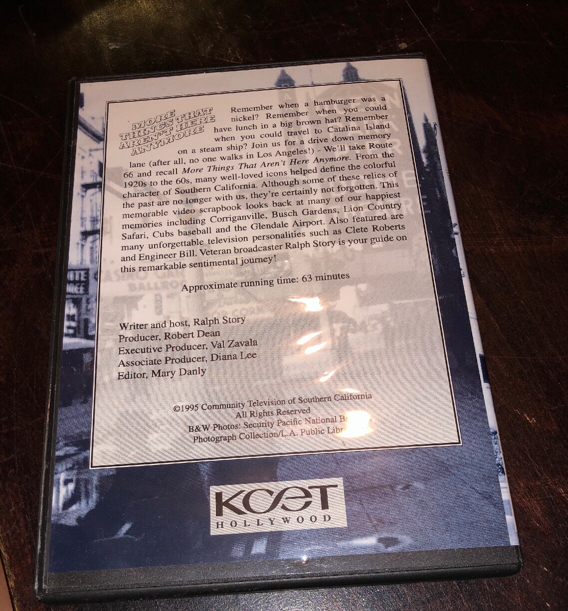 Things That Aren't Here Anymore - rare KCET DVD Ralph Story - The Brown ...