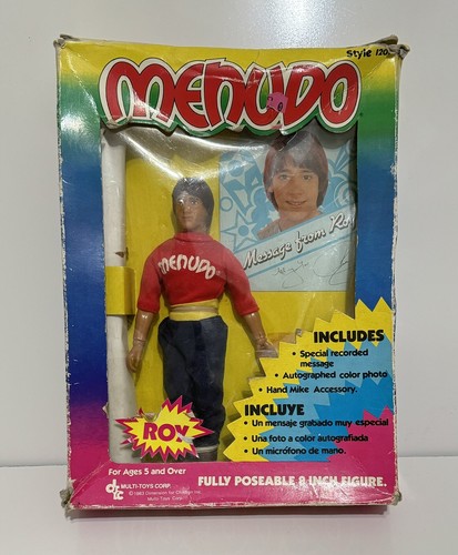 1983 Menudo Doll Ricky Roy Johnny Ray 8" Action Figure Toy | eBay