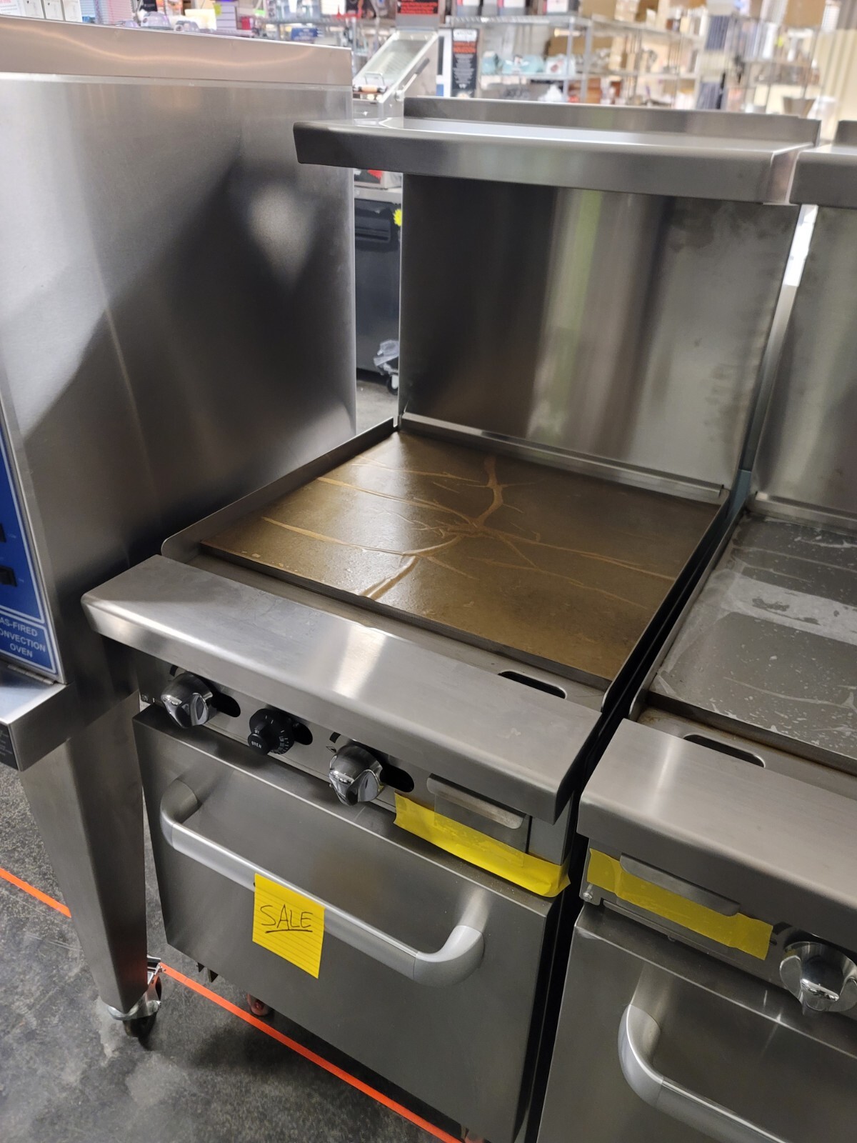 24" Griddle Top Range Natural Gas ATO-24G Commercial Stove | eBay