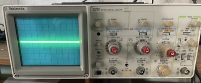 Tektronix 2213A 60Mhz Oscilloscope-Powers On-Sold As Is-C41 | eBay