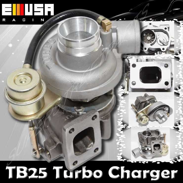 TB25 Turbo Charger Compressor .42 A/R T25 Flange Turbine .49 A/R T25-5 ...