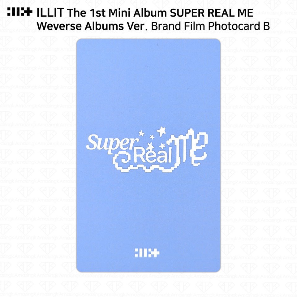 ILLIT The 1st Mini Album Super Real Me Weverse Albums Ver Official ...