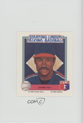 1988 Starting Lineup Talking Baseball California Angels Johnny Ray #15 ...