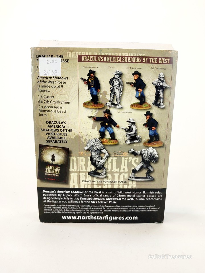 Dracula's America DRAC210 The Forsaken Posse 7th Cavalry Werebeasts ...