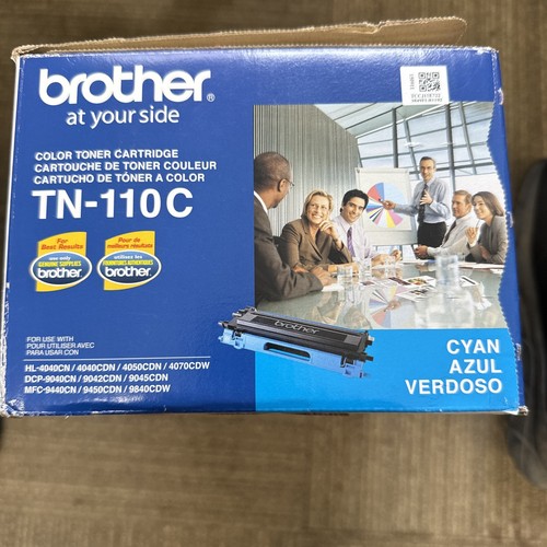Genuine Brother Color Toner Cartridge TN-110C Cyan *NEW Open Box ...