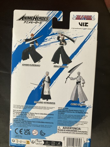 Anime Heroes Bleach WHITE ICHIGO 6" Action Figure (2023, BanDai) #36970 ...