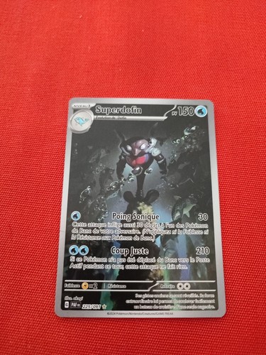 Superdofin 225/091 PV150 Holo Revers EV4.5 Dest Paldea Pokemon Card FR ...