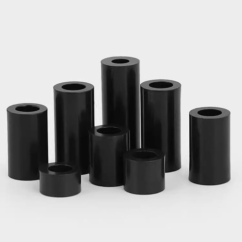 M3.2 Nylon Spacer Post 7mm OD ABS Straight Round Sleeve 2-40mm Height ...