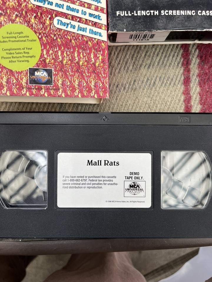 Screening Copy/ Demo & Promotional Movie VHS lot. | eBay