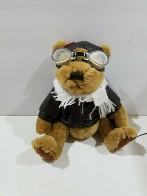 Brass Button Vintage Radar Bear Plush Stuffed Animal Collectible Pilot ...