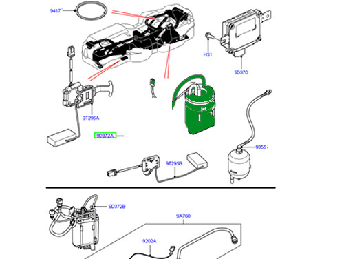 Land Rover WGS500012 Genuine OEM Fuel Pump ASSY for sale online | eBay