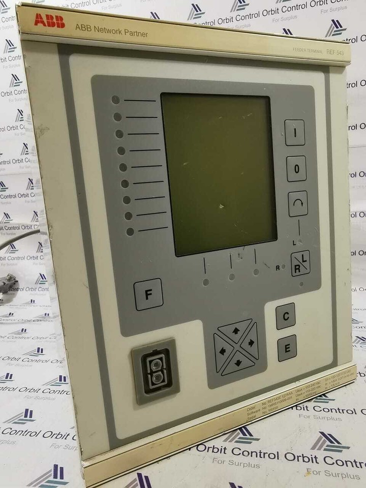 ABB REF 543 FEEDER TERMINAL DISPLAY MODULE | eBay