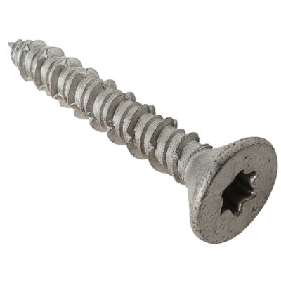 ForgeFix Techfast Masonry Vis Torx Compatible Csk 6.3 x 45mm (Boite 100 ...
