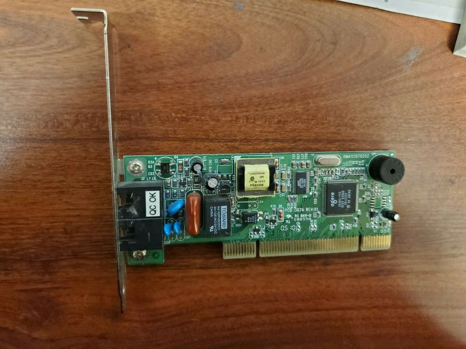 Aztech Mdp7800u Agere 1648c-tv5 56k PCI Data/fax High Speed Modem for ...