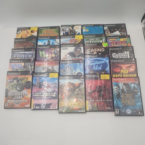 Playstation 2 PS2 Video Game Bundle Lot Of 25 | eBay