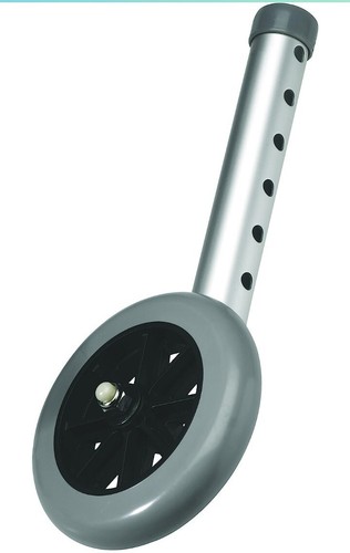 Walker Wheels (2) 5" Leg Extension Carex A83900 Universal Adjustable ...