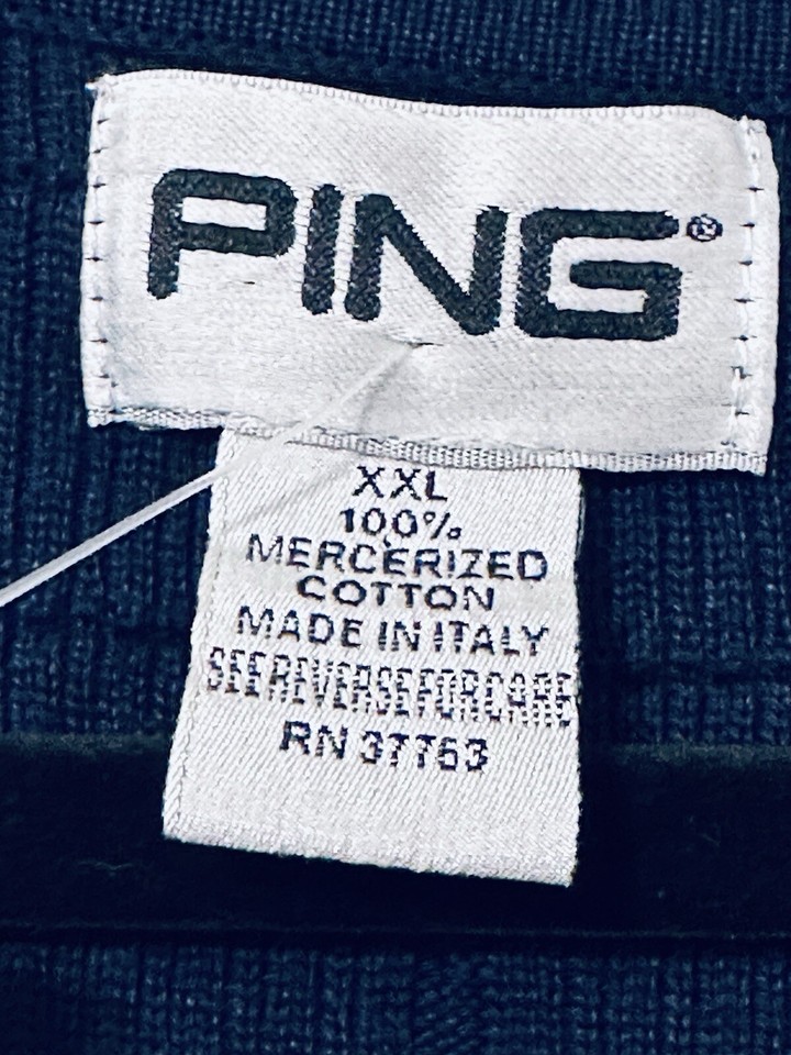 Ping Men’s Golf Sweater Vest Blue Sz Xxl NWT. | eBay