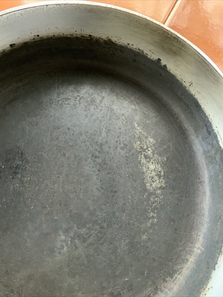 VTG Rare Griswold #6 Erie PA. Cast Iron Plated Skillet, Large Block ...