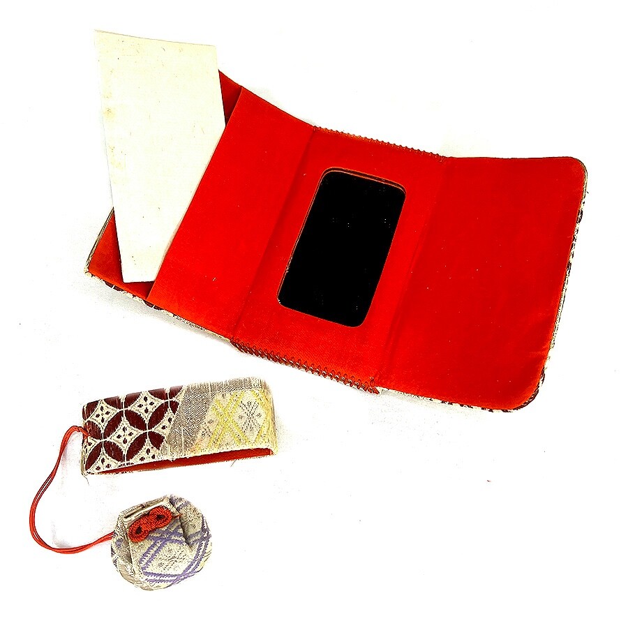 Vintage Japanese Hakoseko (Wallet) Set for Formal Kimono | eBay