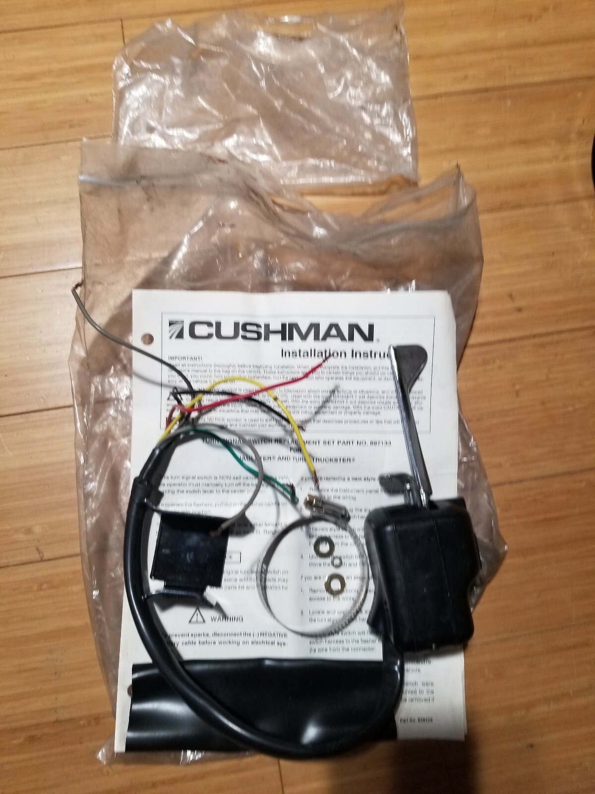 CUSHMAN GENUINE PARTS TURN AND SIGNAL SWITCH PART # 897133 | eBay
