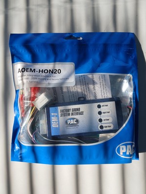 PAC AOEM-HON20 Amplifier Interface 1998-2009 Honda Acura 20 PIN Harness ...