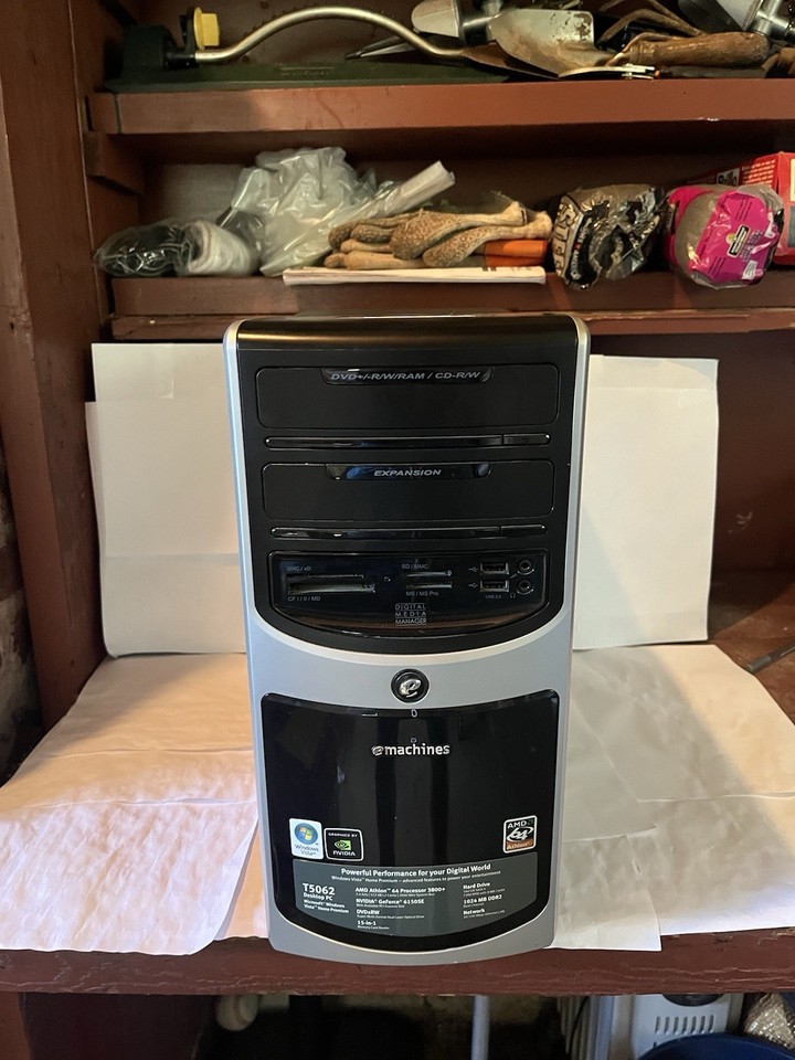 eMachines T5062 PC for Retro Gaming Pentium 4 3.00GHz 2GB RAM (Windows ...