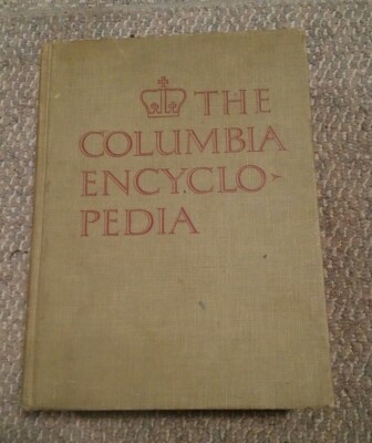 000 The Columbia Encyclopedia Third Edition (Vintage Hardback Book ...