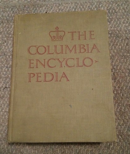 000 The Columbia Encyclopedia Third Edition (Vintage Hardback Book ...