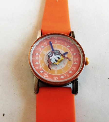 Disney - Mickey Kids - Avronel Hand Watch - Donald the aviator Figure ...
