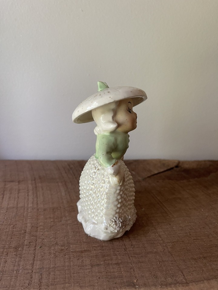 Vintage Hand Painted CHASE Porcelain Girl Figurine Rare | eBay