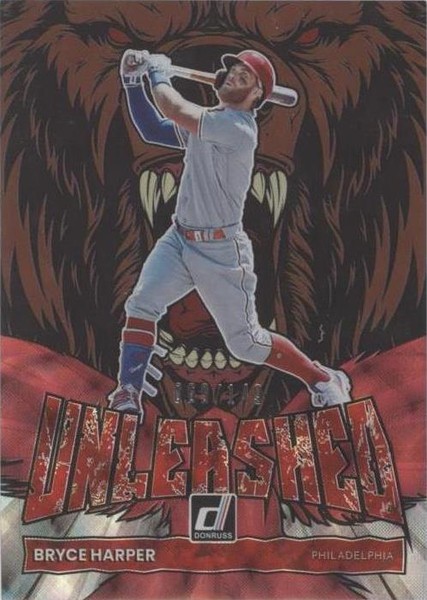 2022 Panini Donruss - Unleashed Red #UL-2 Bryce Harper /149 for sale ...