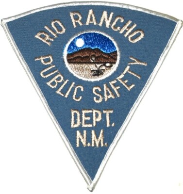 RIO RANCHO – PUBLIC SAFETY DEPT – NEW MEXICO NM Sheriff Police Patch XL ...
