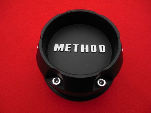 METHOD RACE WHEELS Wheel Center Cap Satin Black 1717B127-S1 CP-1717B127 ...