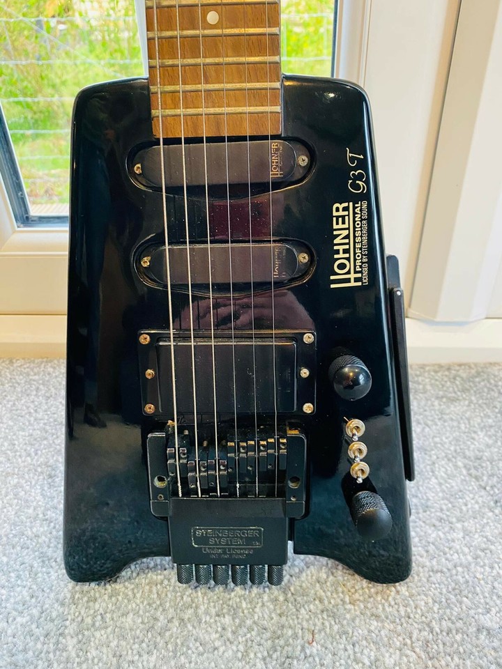 Hohner Steinberger G3T Professional Headless Guitar Electric with Carry ...