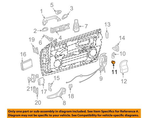 MERCEDES OEM 03-06 CLK500 Door-Plug 0009973320 | eBay