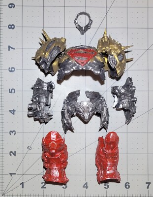 McFarlane DC Superman Kryptonian Armor Suit For 7" Scale Custom Fodder ...