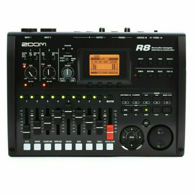 Zoom R8 8-Track Digital Recorder - B16049859 for sale online | eBay