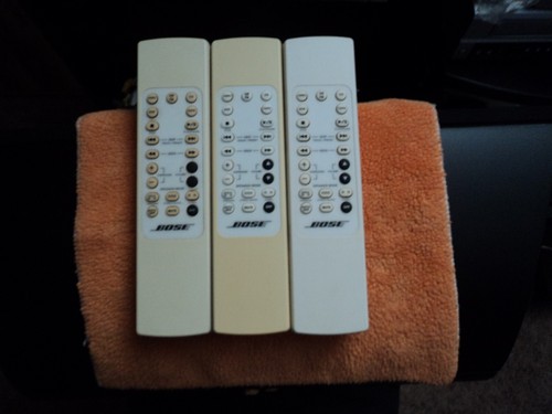 Bose RC-9 Remote Control Lifestyle 3, 5, 8 , 12 Music Center -LOT OF 3 ...